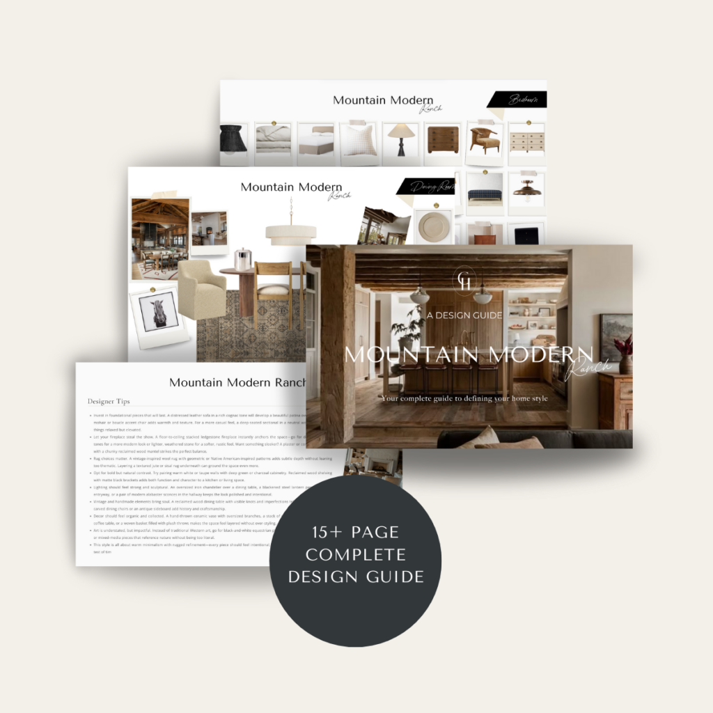 Design Guides - Interior Design Studio in Bend, OR